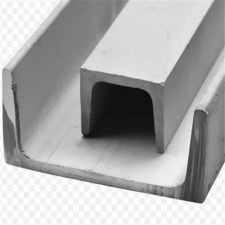 6m - 12m U Channel สแตนเลส ASTM 201 304 316 Steel C Channel